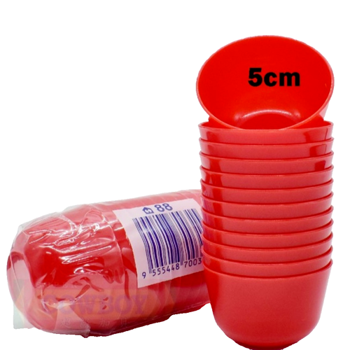 Puto Mold Talam Pichi Kutsinta Lompang Red Color 36 pieces 5cm Kueh ...