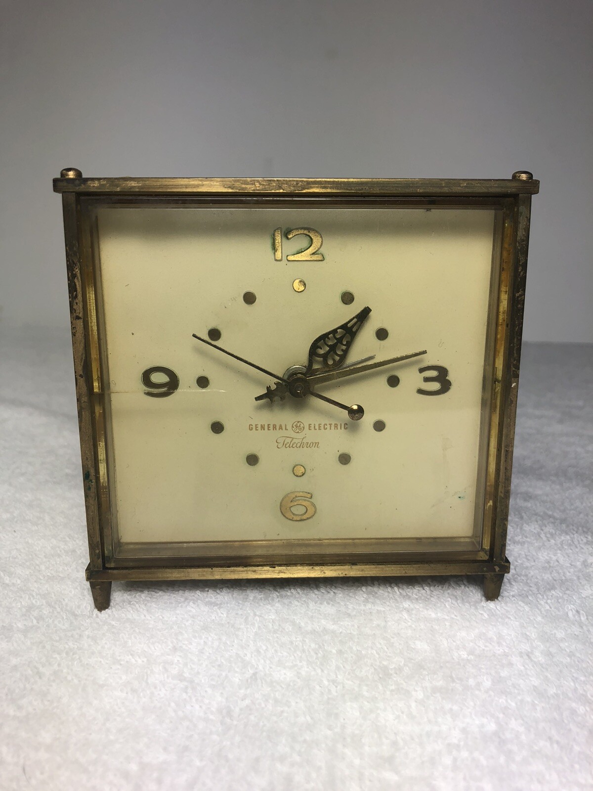 General Electric Telechron Alarm Clock 7H252 Working. | eBay