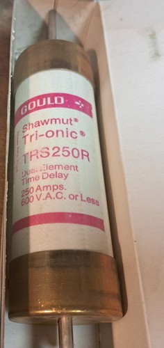 Ferraz Shawmut Tri-Onic TRS250R TIME DELAY FUSE 250A 600VAC | eBay