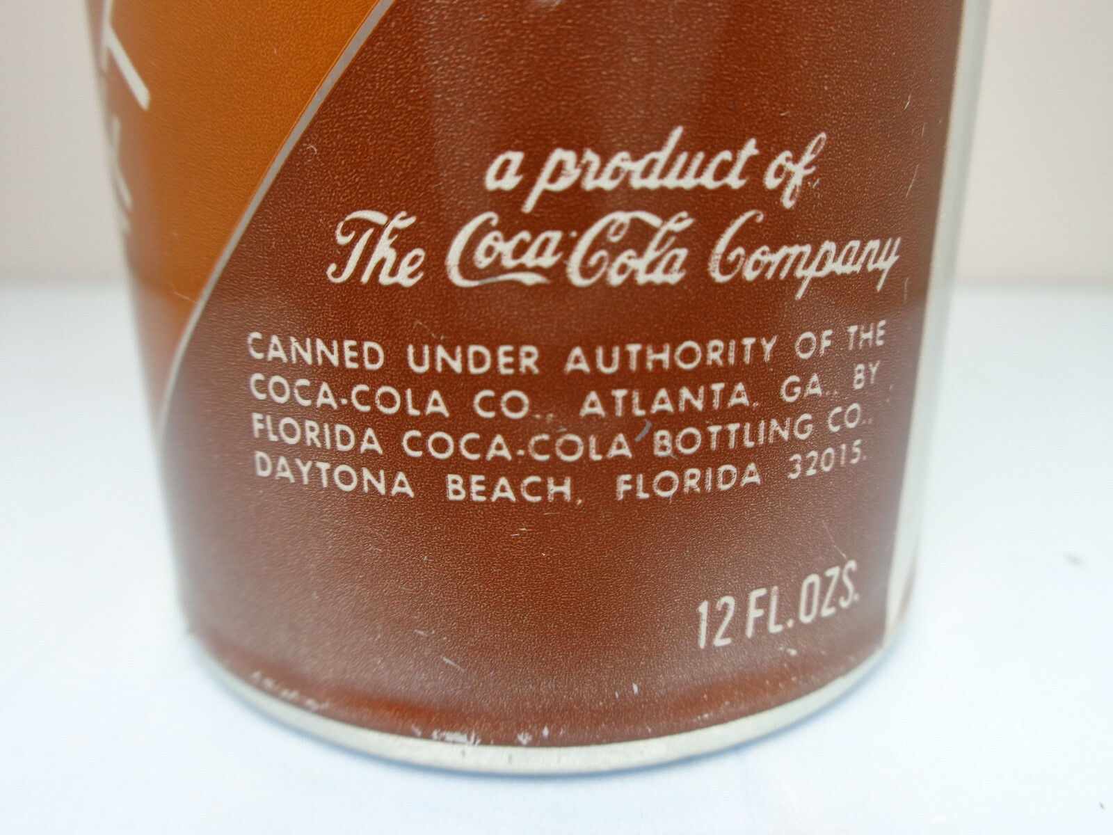 FANTA ROOT BEER ALL ALUMINUM PULL TAB SODA POP CAN #6 COCA-COLA DAYTONA ...