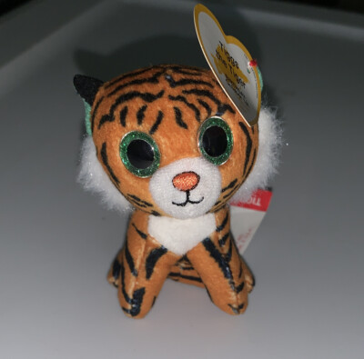 TY Teeny Beanie Boo's Tiggs the TIGER Miniature Plush Stuffed Toy ...