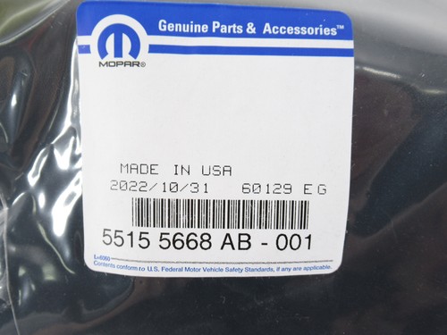 Genuine Mopar Jeep 55155668AB Passenger RH Front Bumper End Cover 97-06 ...