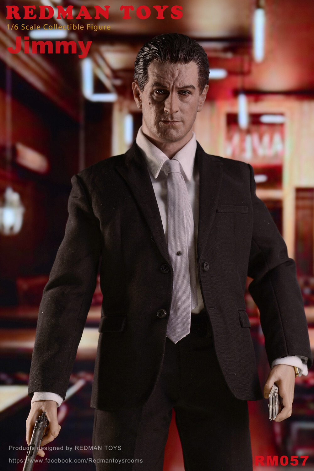 REDMAN TOYS Goodfellas Jimmy Conway 12in Action Figure Doll Model RM057 ...