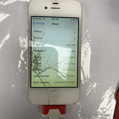 USED Apple iPhone 4s - 16 - WHITE Unlocked | eBay