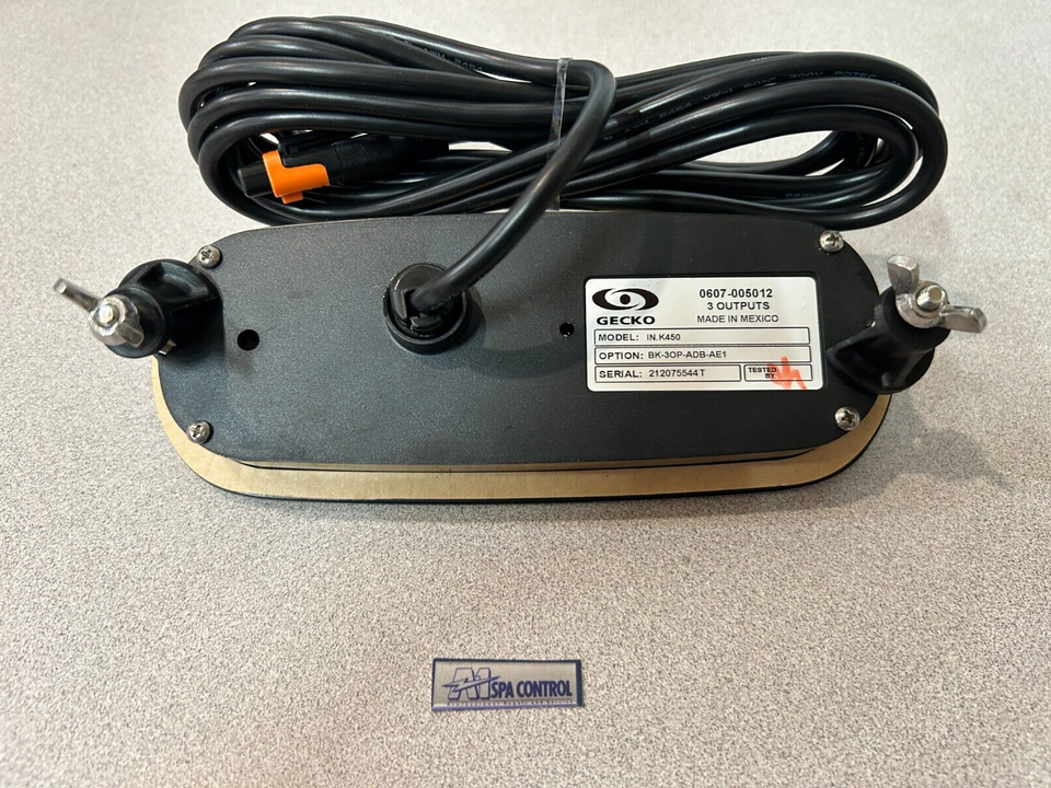 Gecko Spa Topside Control IN.K450 0607-005012 | eBay