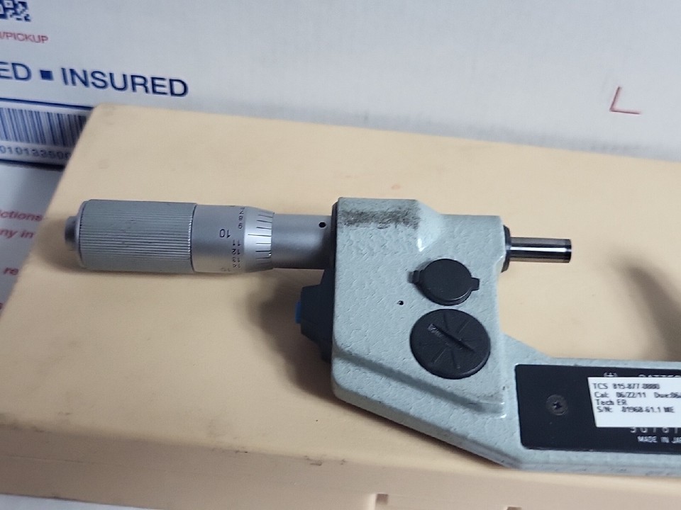 Mitutoyo 422-330-30 Digimatic Blade Micrometer, Range, .00005" | eBay