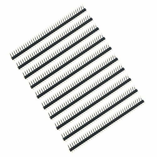 10 x 40 Way Pin Right Angle Male PCB Header Connector 2.54mm Arduino ...