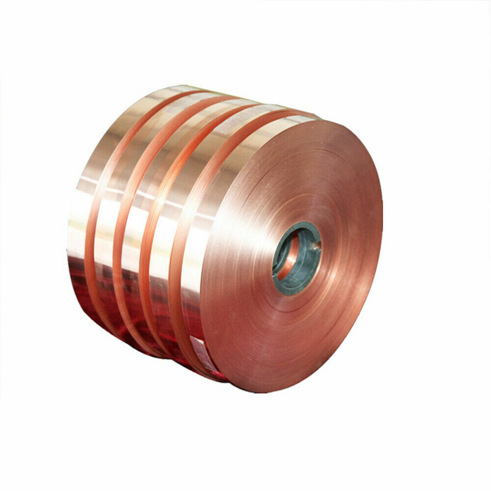 99.9% Pure Copper T2 Cu Metal Sheet Foil 0.01-1mm Sheet Copper Roll ...