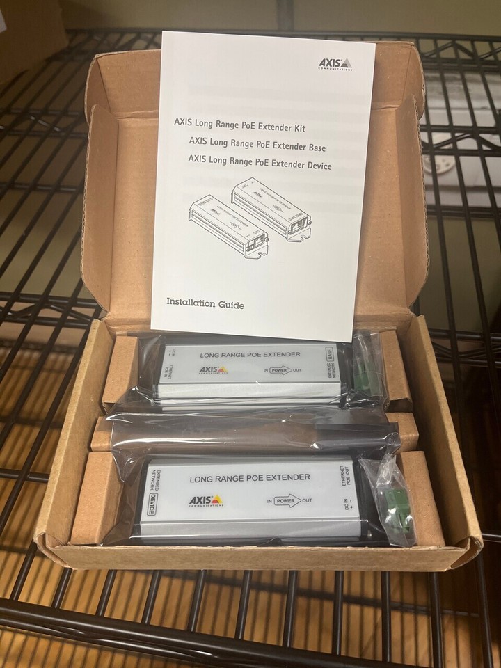 AXIS Long Range POE Extender (01857-001) | NEW Open Box | eBay