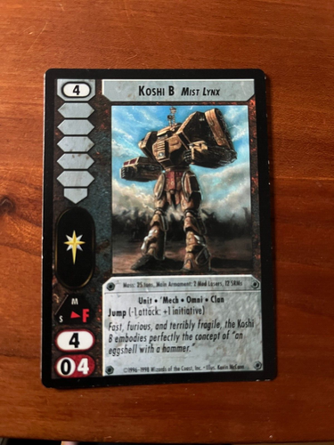 Battletech CCG Koshi B Single | eBay