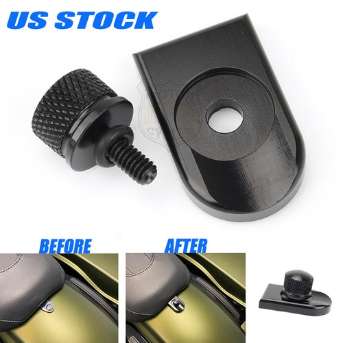 Rear Fender Seat Bolt Tab Screw Mount Knob Cover For Harley Touring ...