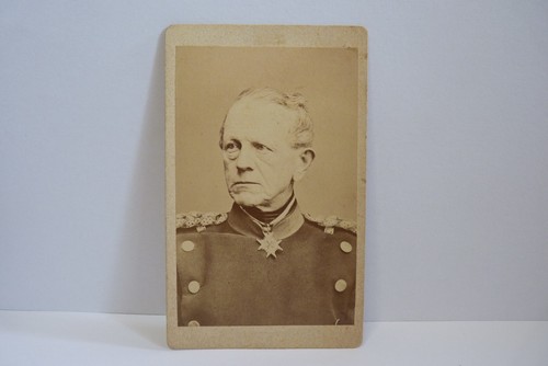CDV Foto General von Moltke in Uniform mit Orden | eBay.de