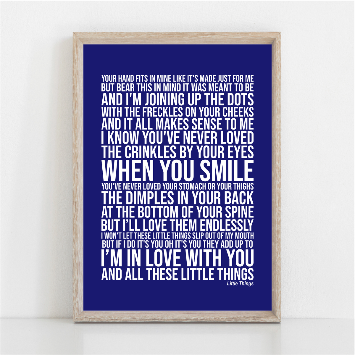 One Direction Little Things Lyrics Wallpaper Pin Page