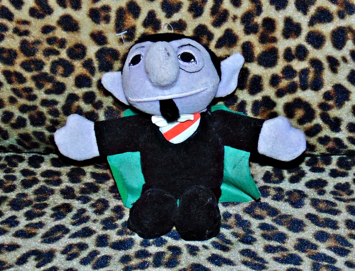 The count Seasame Street stuffed toy by Tyco 1997 | eBay
