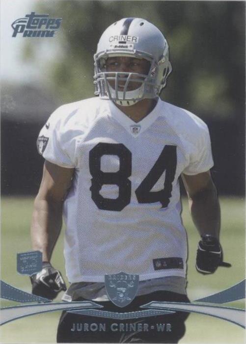 2012 Topps Prime - Juron Criner #51 Blue (RC) for sale online | eBay