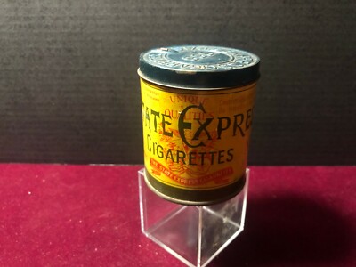 Antique Vintage State express 555 London Tin Box Cigarettes.with NY TAX ...