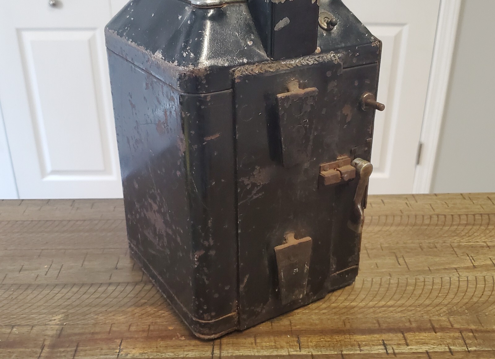 Antique Johnson Fare Box,Bus Trolley Street Car Coin/Ticket Machine ...