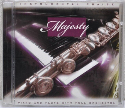 Majesty - Instrumental Praise - Piano & Flute Full Orchestra CD | eBay
