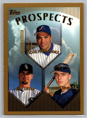 1999 Topps Prospects #434 Jose Fernandez/Jeff Liefer/Chris Truby RC | eBay