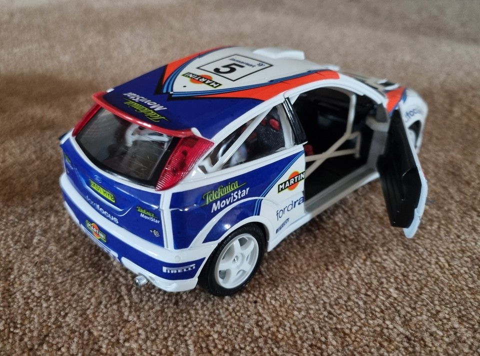 Bburago 1/24 Diecast Cars - BMW M3, Ford Focus Rallye, Mini Cooper ...