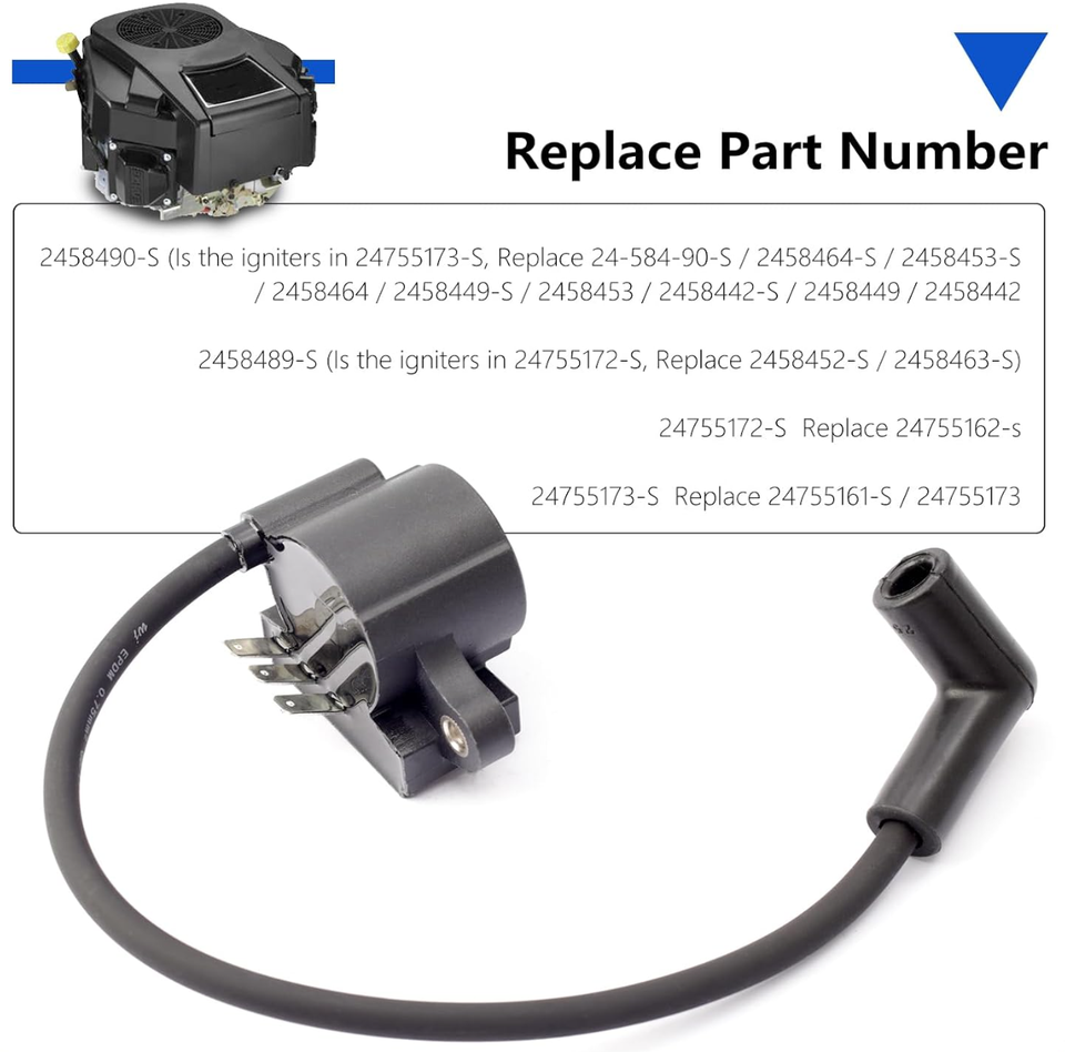 2X ignition Coil Spark DSAI Advance Module Kohler CH740 CV740 SV735 ...