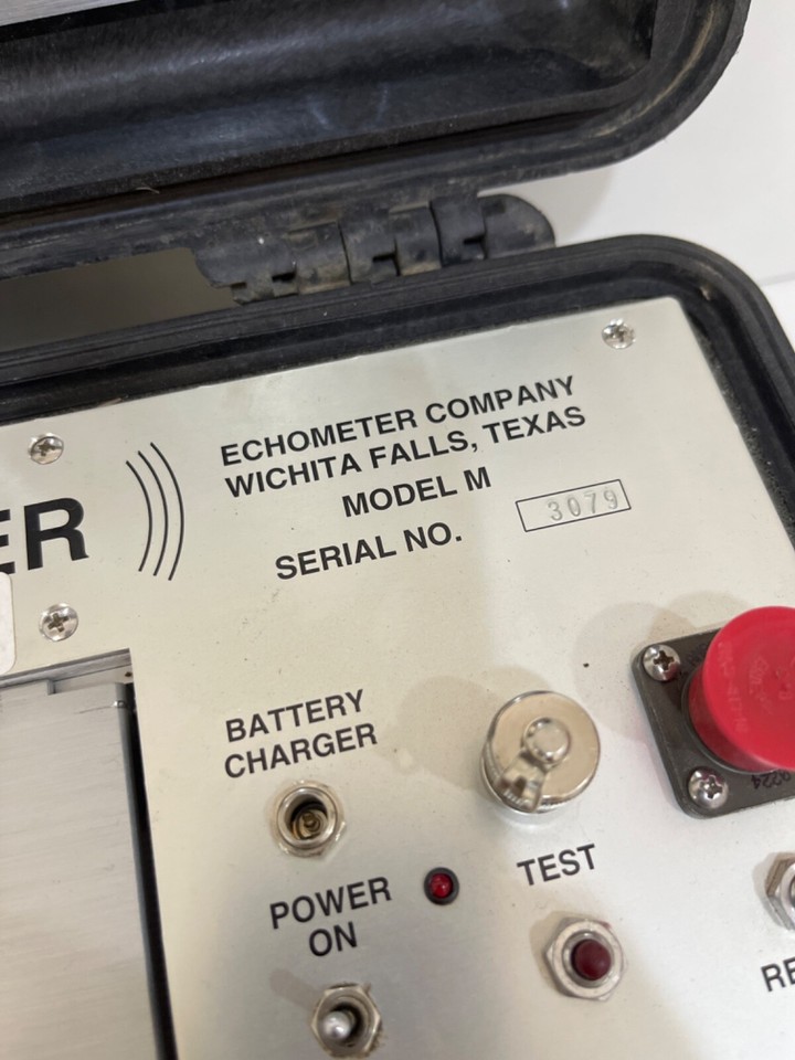 Echometer Model M Strip Recorder. Acoustic Liquid Level Instrument. | eBay