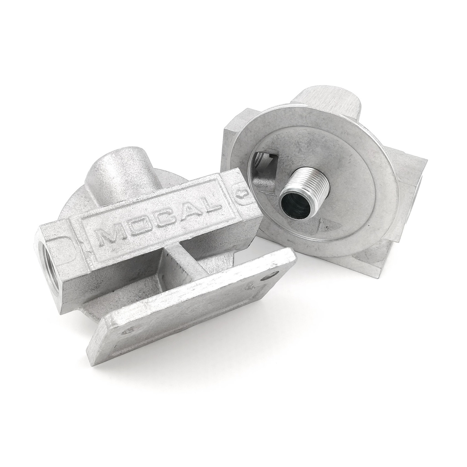 Mocal Compact Remote Oil Filter Head - R To L Flow / No Take Off / 1/2 ...