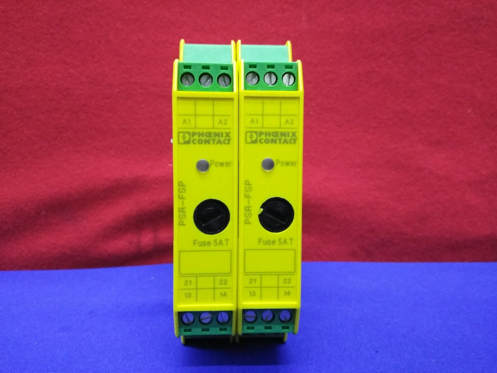 QTY 2 - PHOENIX CONTACT PSR-SCP-24DC/FSP/1X1/1X2 SAFETY RELAYS | eBay