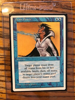 Drain Power X (4) MTG 4th Edition Excellent/Near Mint (RG) 4RCards | eBay