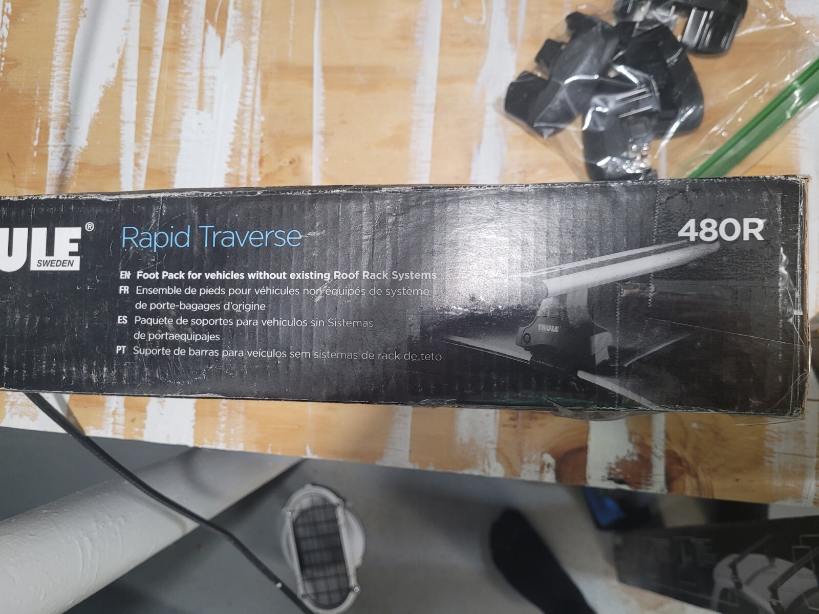 THULE 480R Rapid Traverse Feet Pack (Set Of 4) | eBay