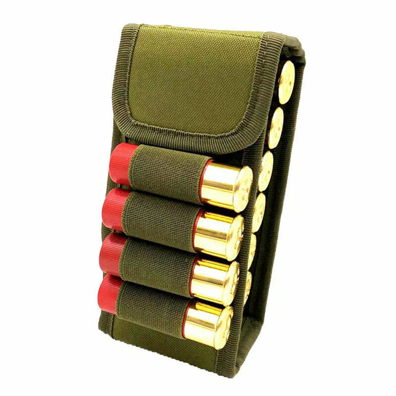 Tactical Shotgun Shell Holder Shotshell Reload Molle Pouch Carrier for ...