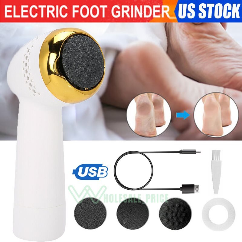 Powerful Electric Pedicure Foot File Sander Callus Feet Grinder Remover ...