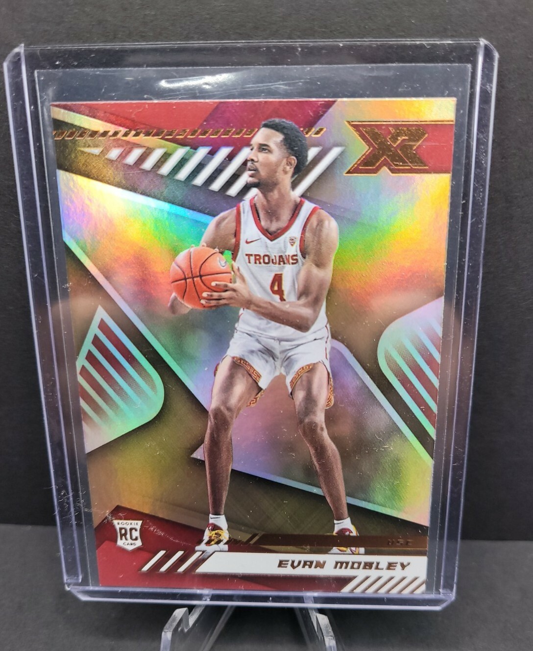 Evan Mobley RC 2021 Chronicles Draft Picks XR Refractor Rookie Card ...