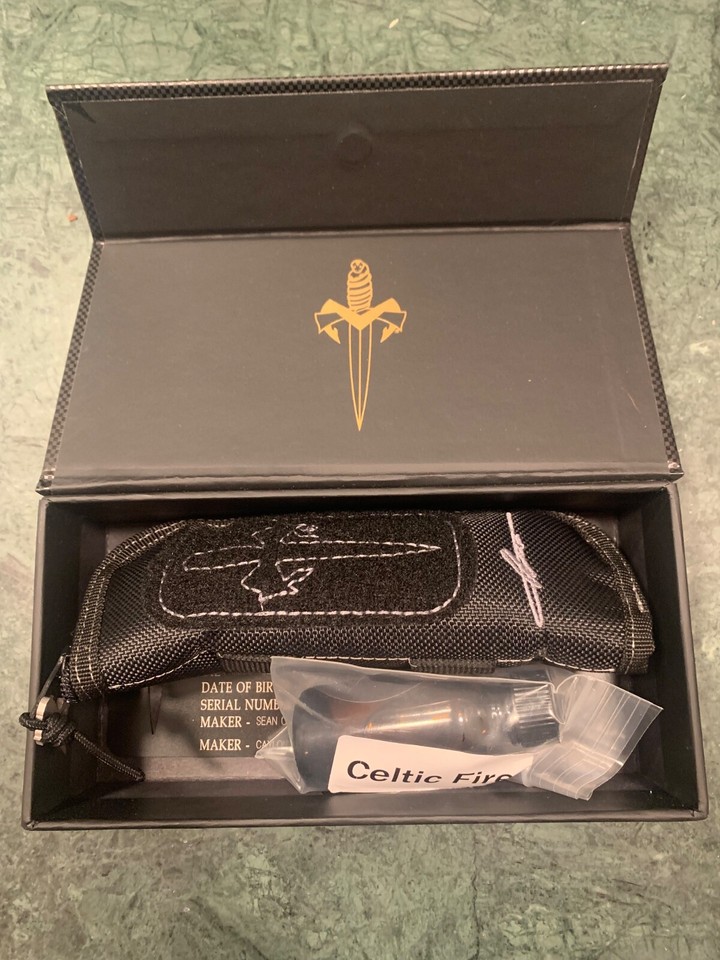 Microtech Marfione Custom Tactical Beard Comb Real McCoy Collab Edition ...