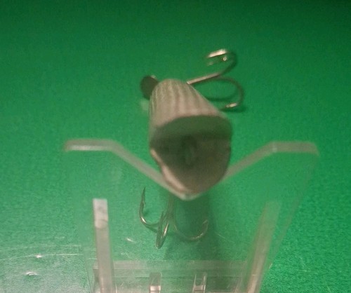 Vintage Woods Mfg. Poppa Doodle Gray Shad No Eyes lure | eBay