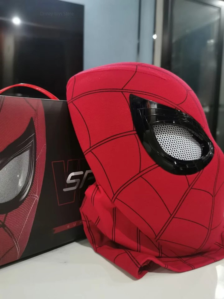 Spider-Man Mask Moving Arachnid Eyes Chin Control Eyes Helmet Masks ...