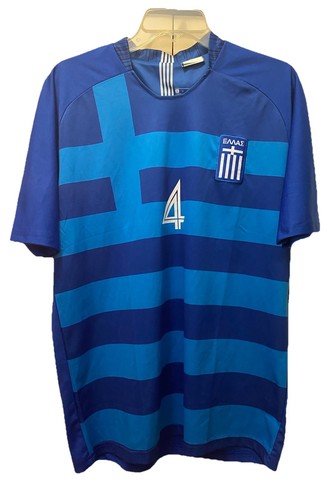 ⚽Greek Soccer/Football Jersey (2018 Away) Greece • Kostas Manolas • Size Medium | eBay