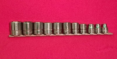 SNAP-ON Socket Set, FS series: ¼" - ⅞" *Complete With Original ...