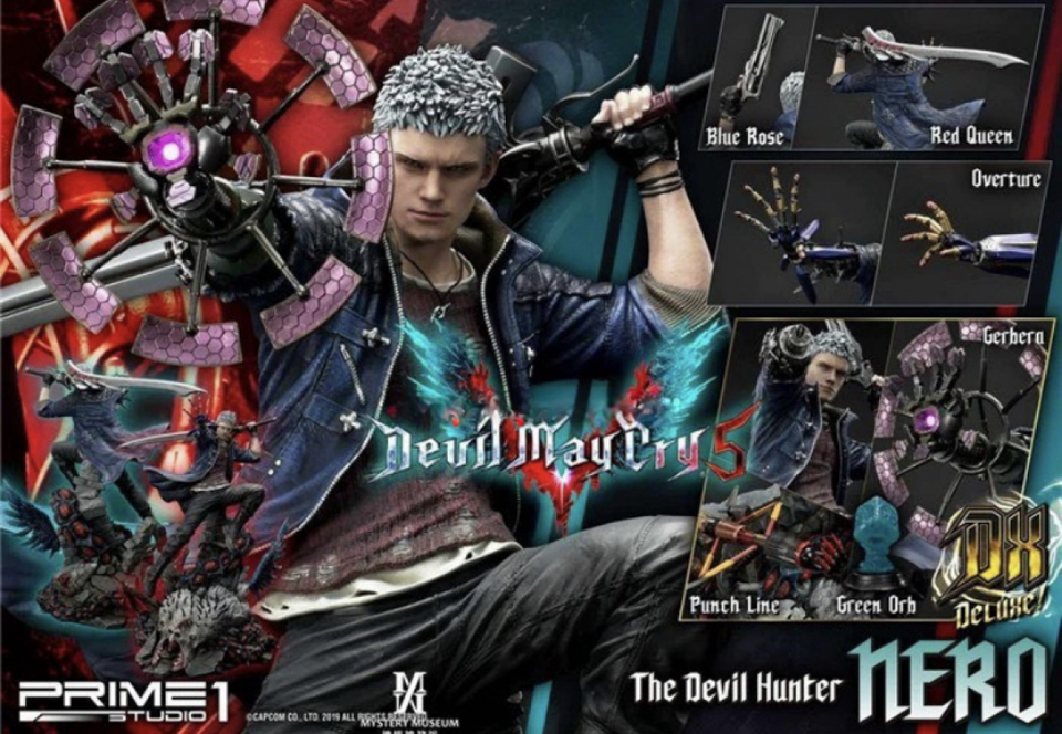 Prime 1 Studio Devil May Cry Nero Statue Resin Figure Model Collectible ...