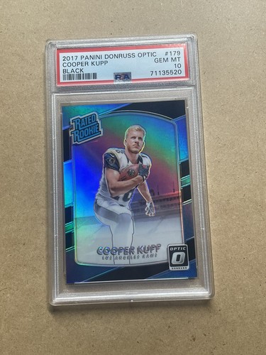 2017 Donruss Optic - Rated Rookie Cooper Kupp #179 Black Prizm /25 (RC ...