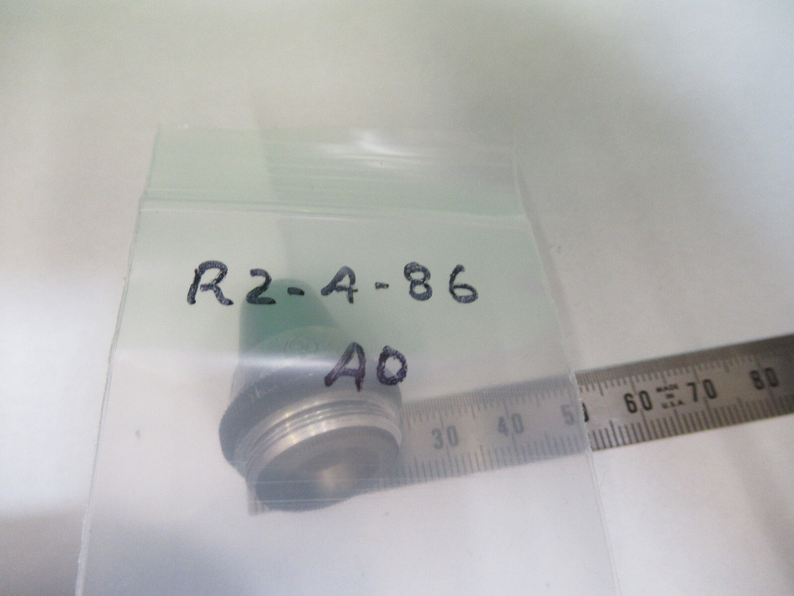 SPENCER AO OPTICS OBJECTIVE 10X RARE LENS MICROSCOPE PART