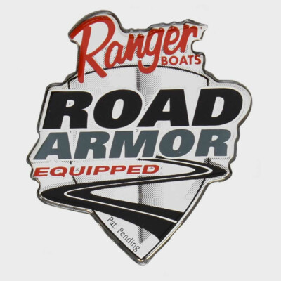 Ranger Boat Raised Emblem Decal 7604408 | Road Armor Mirrored Sticker ...