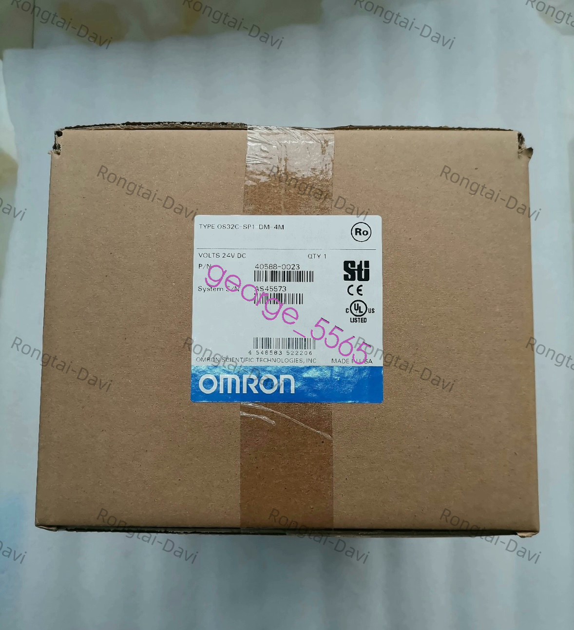 Omron OS32C-SP1-DM-4M Laser scanner Universal to DHL/FedEx for sale ...