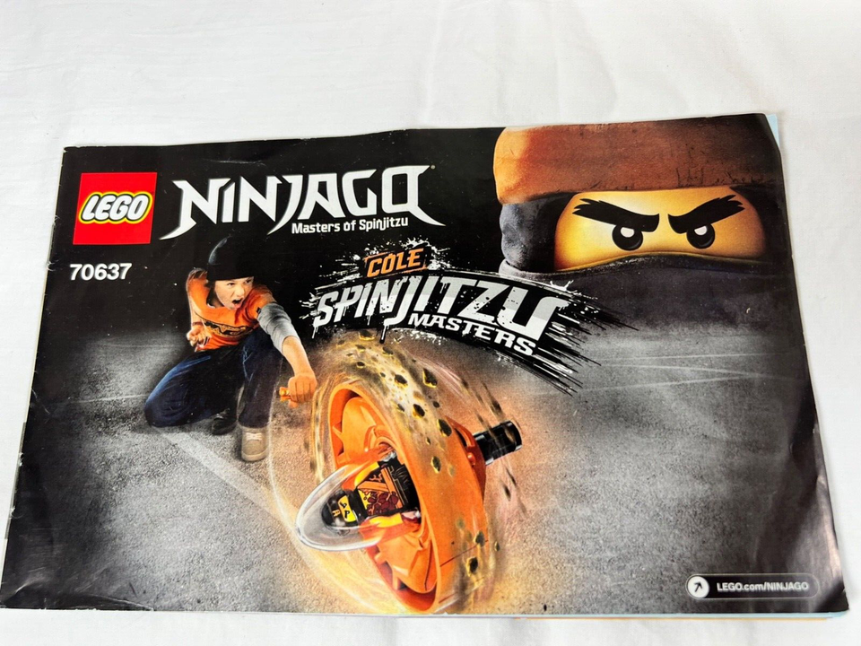 LEGO Ninjago set# 70637 - Spinjitzu Masters Cole - Complete! | eBay