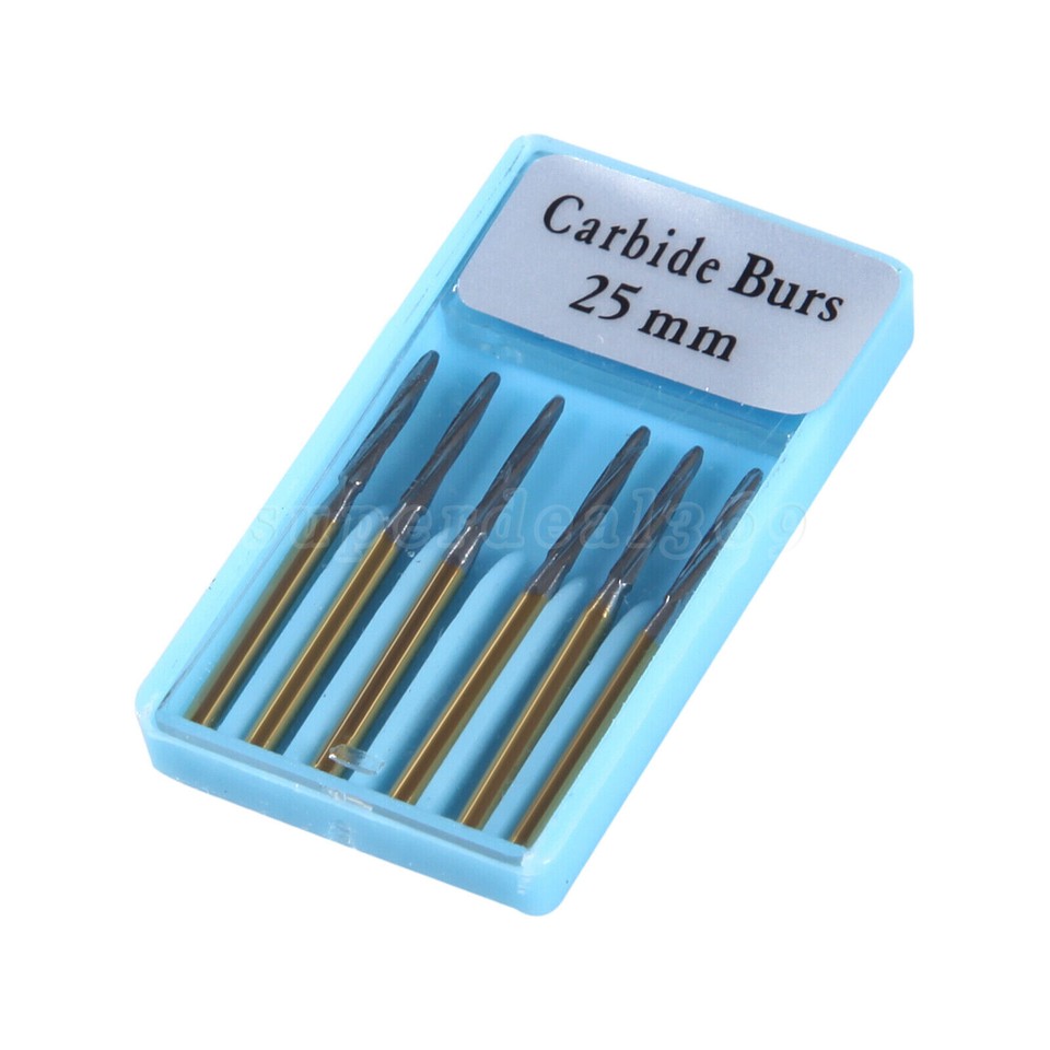 Dental Surgical Carbide Bone Cutters Finishing Burs FG Zekrya Bur 28mm ...