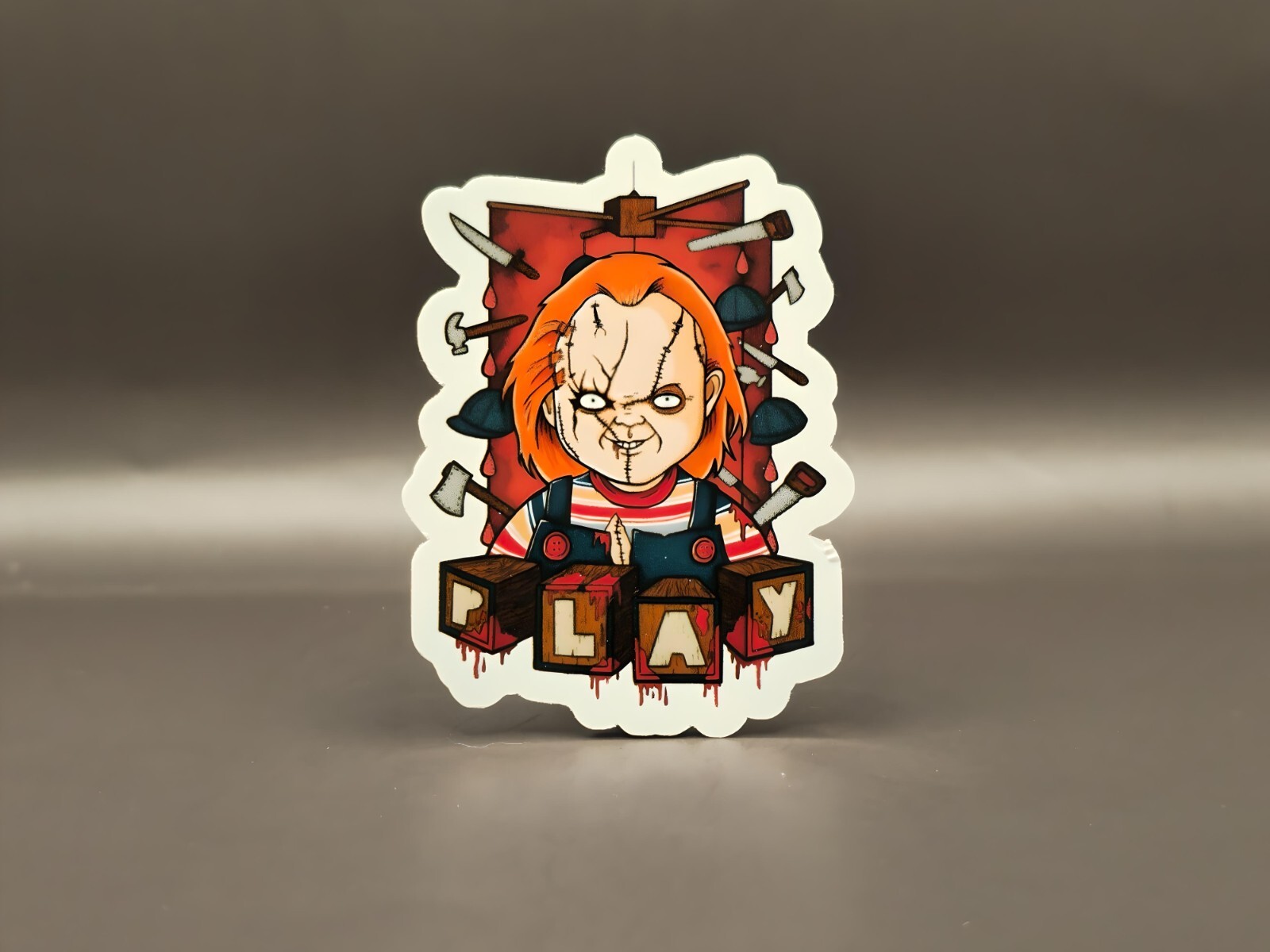 Chucky Stickers, Child's Play Decals, Horror, Tiffany, Bride Of Chucky ...