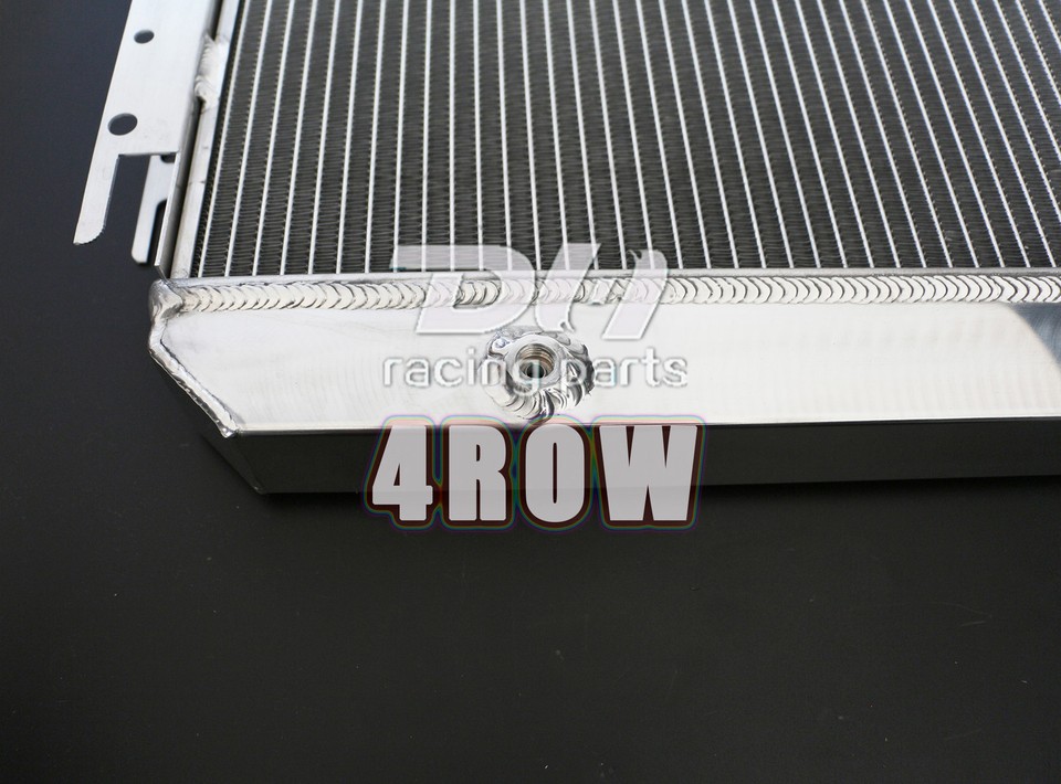4 Row Alum Radiator For 1963-1968 Chevy Bel Air/Impala 64-67 El Camino ...