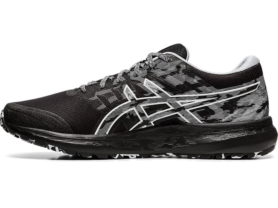 Asics Gel- Scram 5 Black/White Men's Trail Running Shoes Size 8.5 | eBay