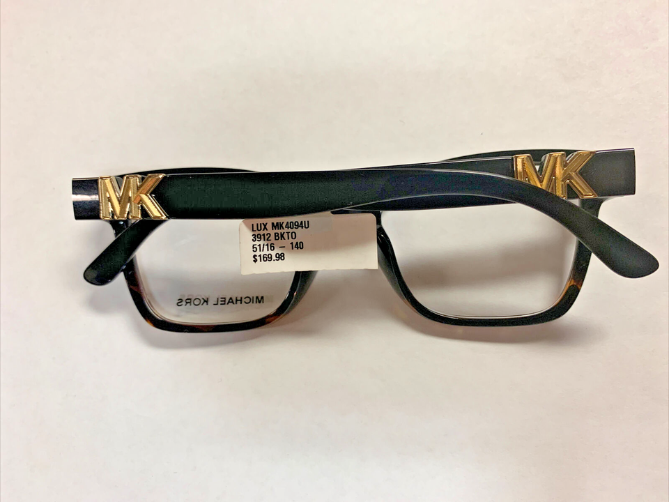 New Michael Kors Eyeglasses MK4094U KARLIE 3912 Havana Frame Demo Lens ...
