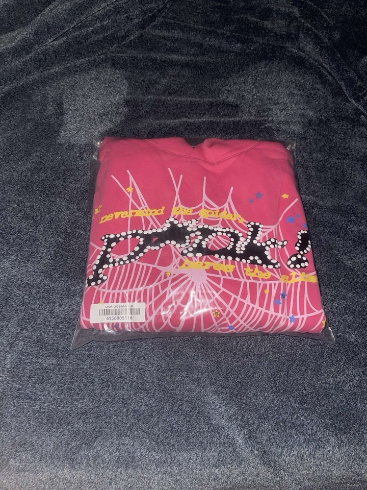 Pink Spider Hoodie Size Medium Brand new still in packaging | eBay